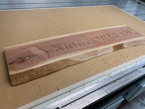 Custom hardwood sign • Newprint HRG - Print and Sign Solutions